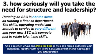 Deciding the best strategy for your finance SSC | PPT