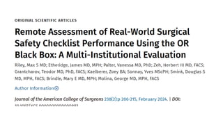 surgical safety checklist in operation theatre | PPTX