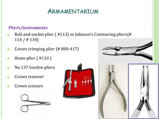 Stainless steel crowns in Pediatric Dentistry | PPTX