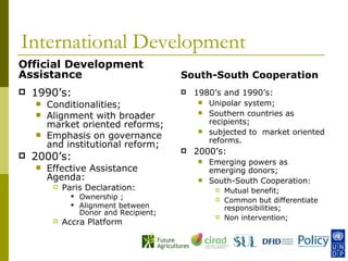 Comparing South-South Cooperation Practices: Brazil and China in Africa ...