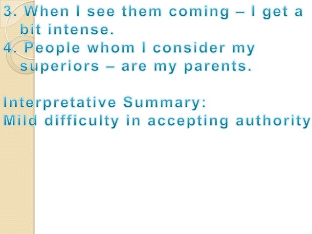 Ssct interpretation and scoring | PPTX