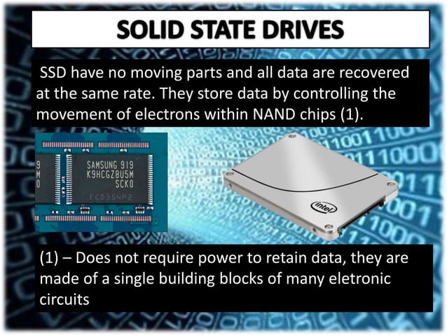 SOLID STATE STORAGE MEDIA | PPT