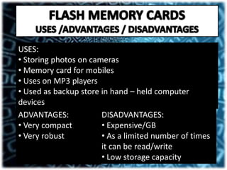 SOLID STATE STORAGE MEDIA | PPT