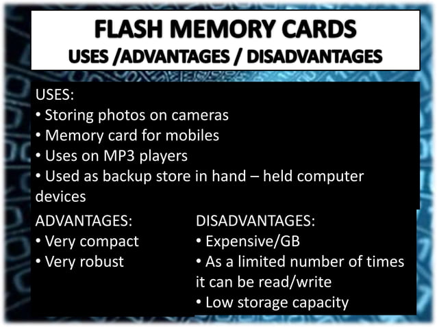 SOLID STATE STORAGE MEDIA | PPT