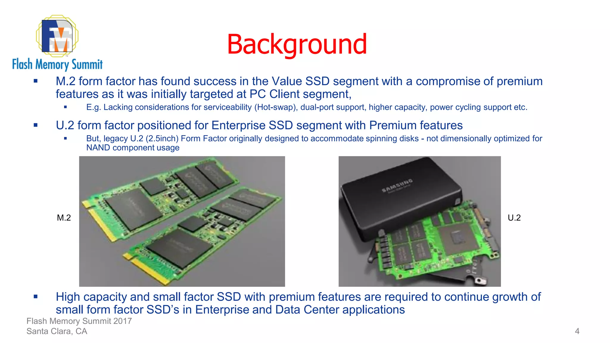 Next Generation Small Form Factor (NGSFF) SSD proposal | PDF