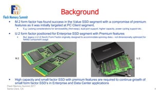 Next Generation Small Form Factor (NGSFF) SSD proposal | PPT