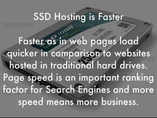 SSD Hosting | PPT