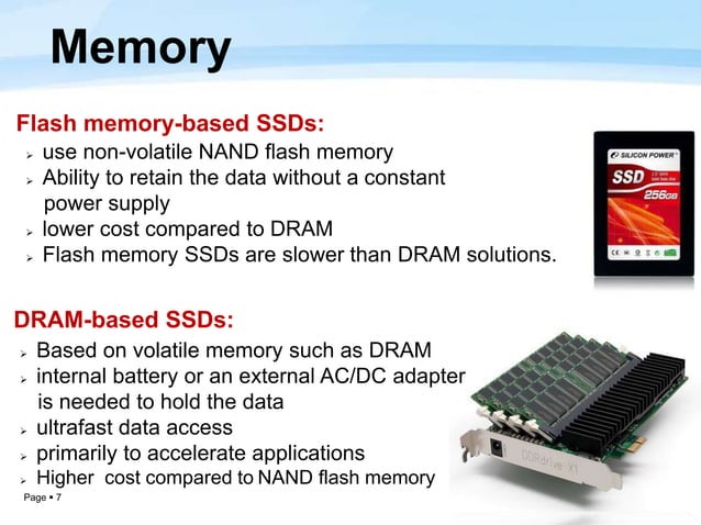 SSD - Solid State Drive PPT by Atishay Jain | PPTX