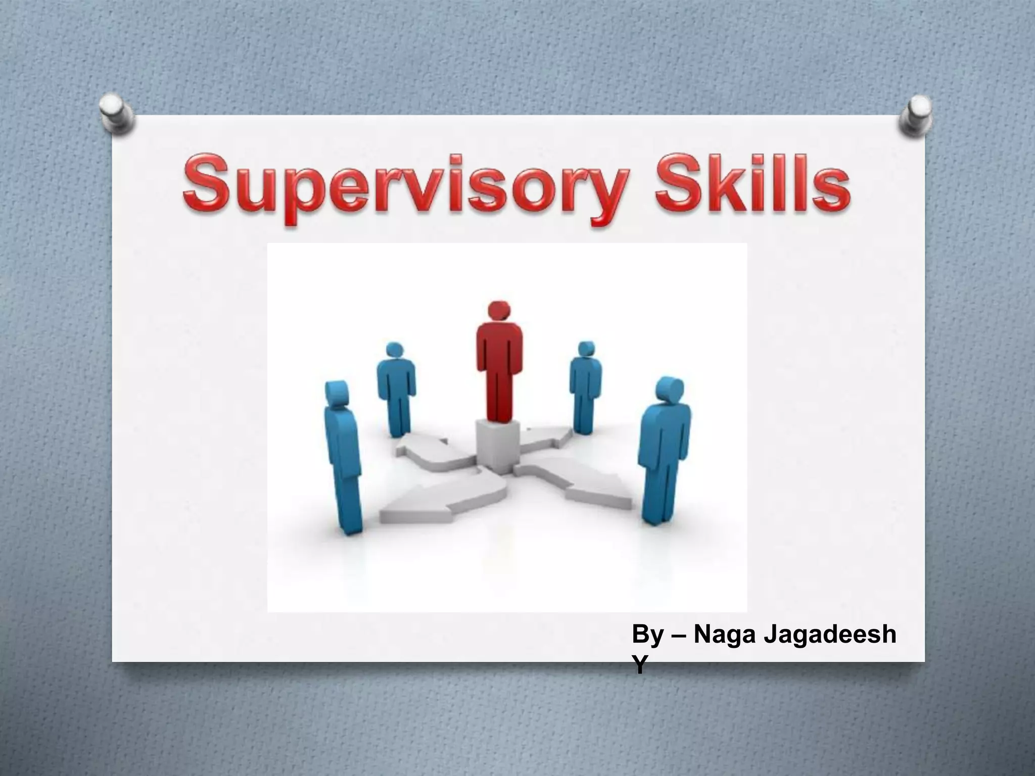 Supervisor Skills | PPTX