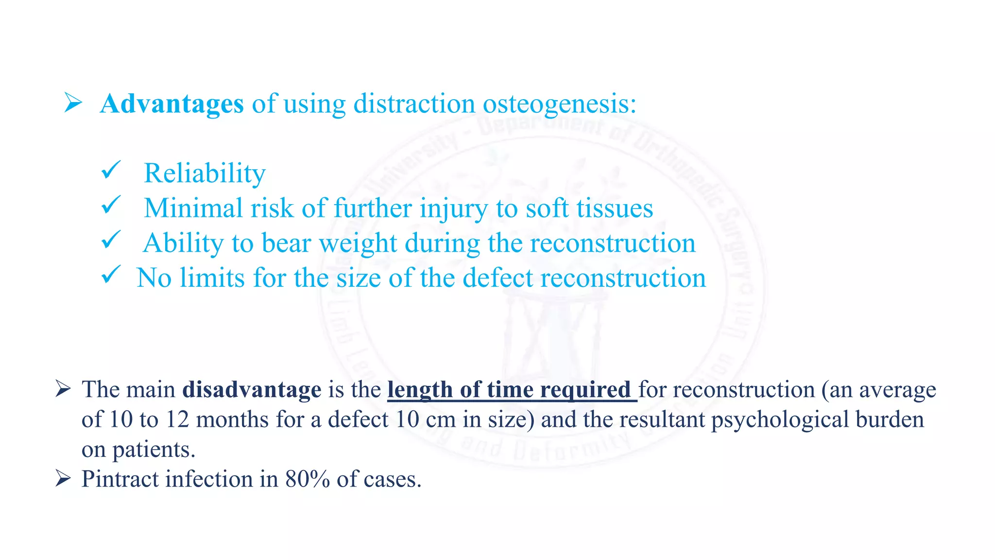 Management of Bone Defects | PPTX