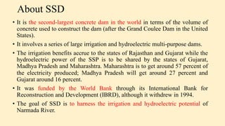 Sardar Sarovar Dam - Developments and Conflicts | PDF