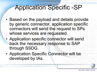 Integrating application with SSDG | PPT