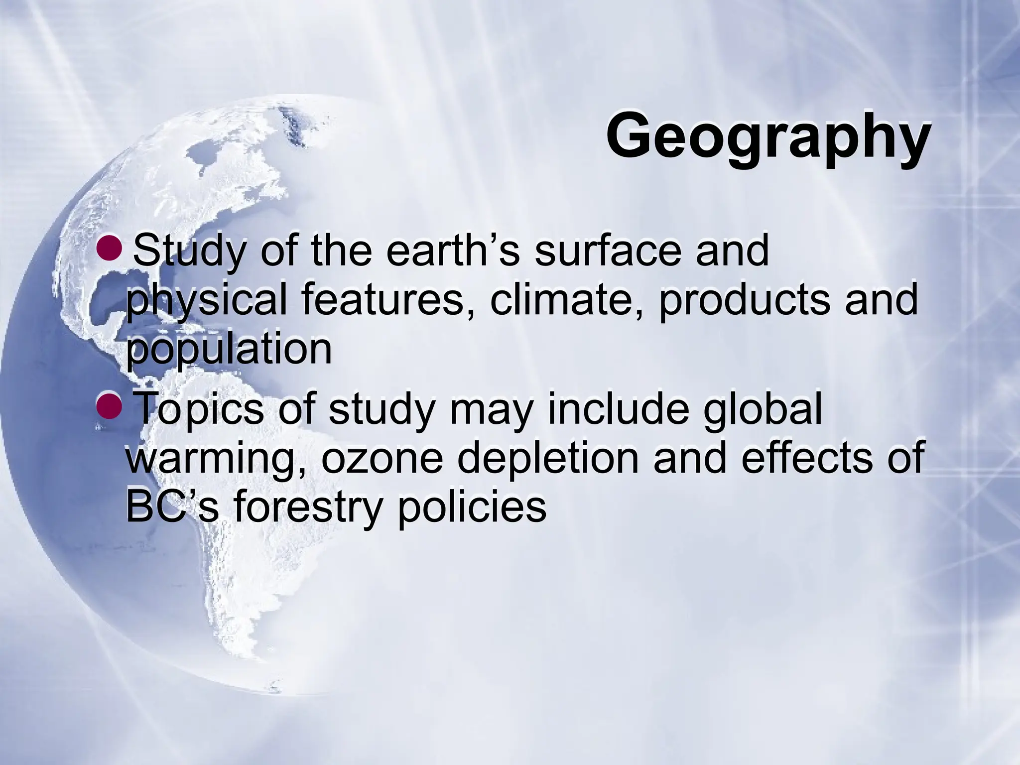 Branches of Social Science Presentation for College | PPT