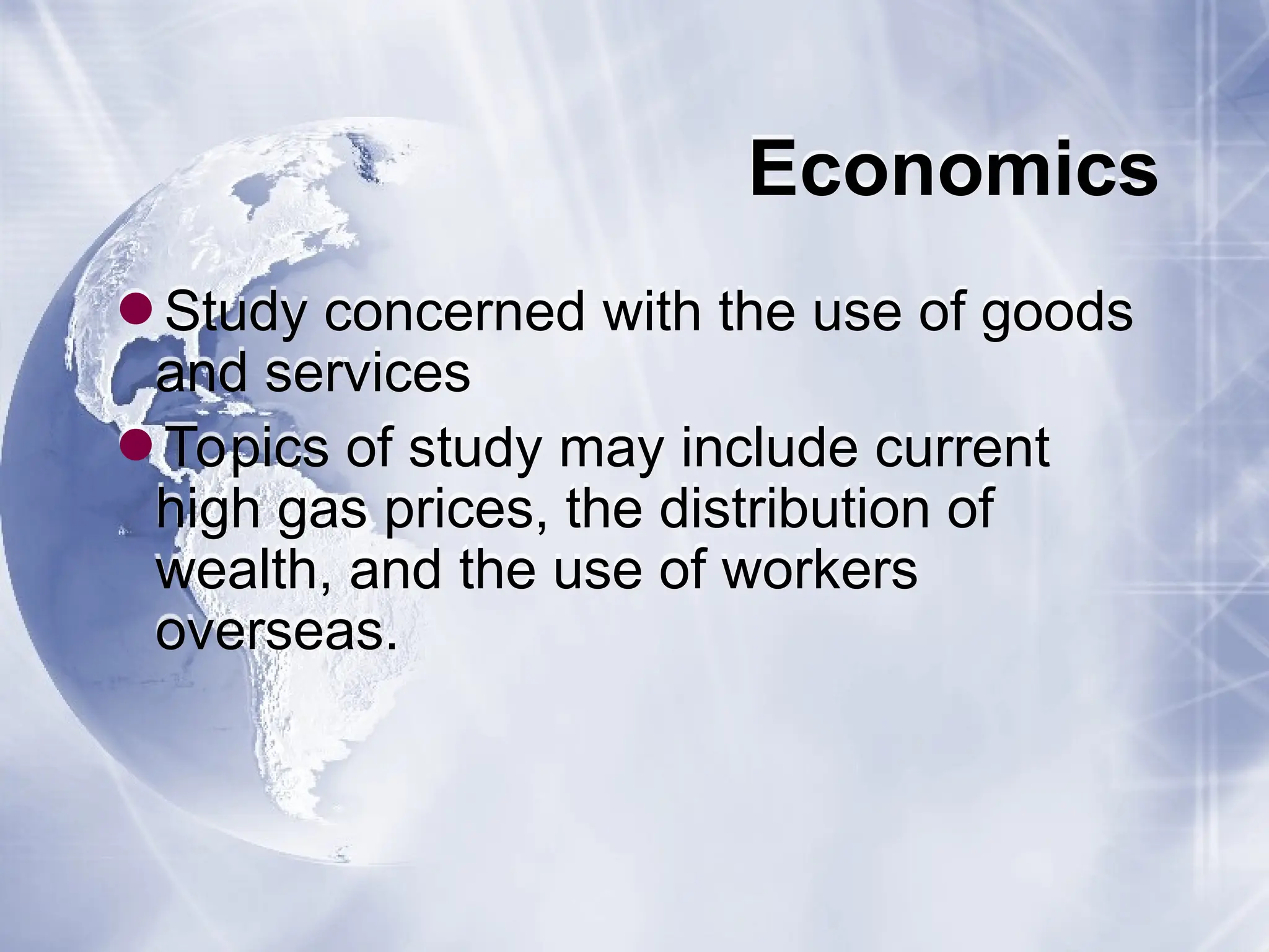 Branches of Social Science Presentation for College | PPT