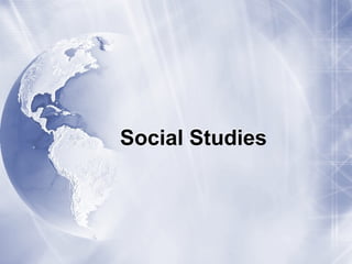 Branches of Social Science Presentation for College | PPT