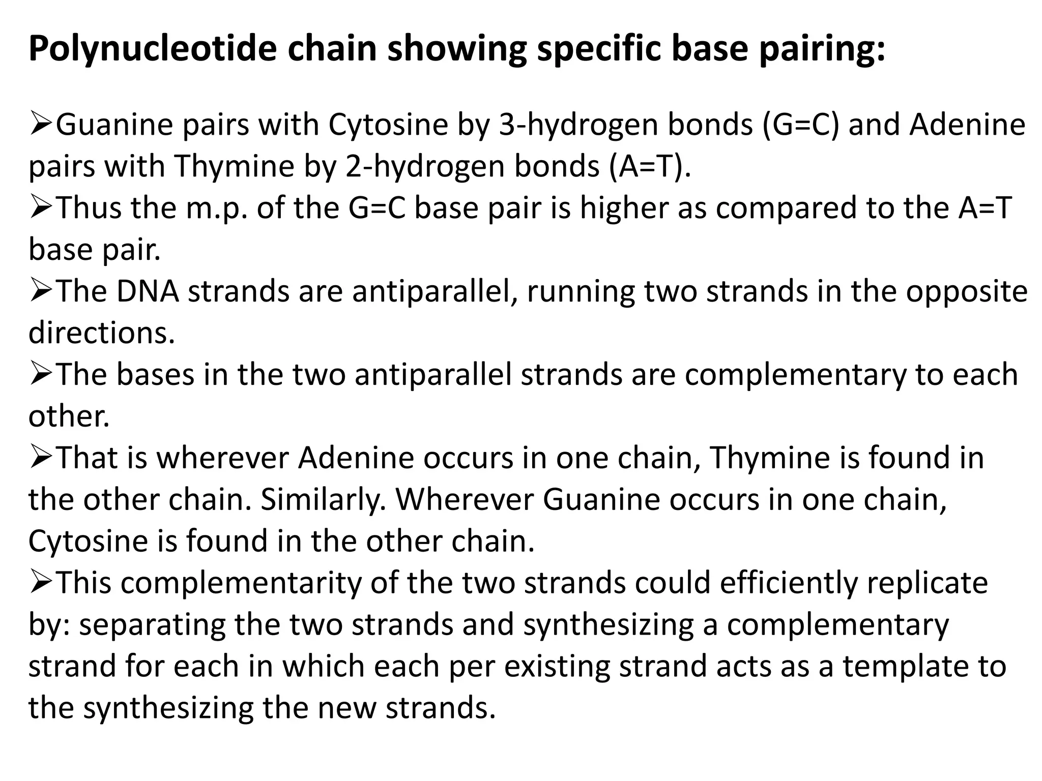 Molecular basis of life: Structures and function of DNA and RNA | PPTX