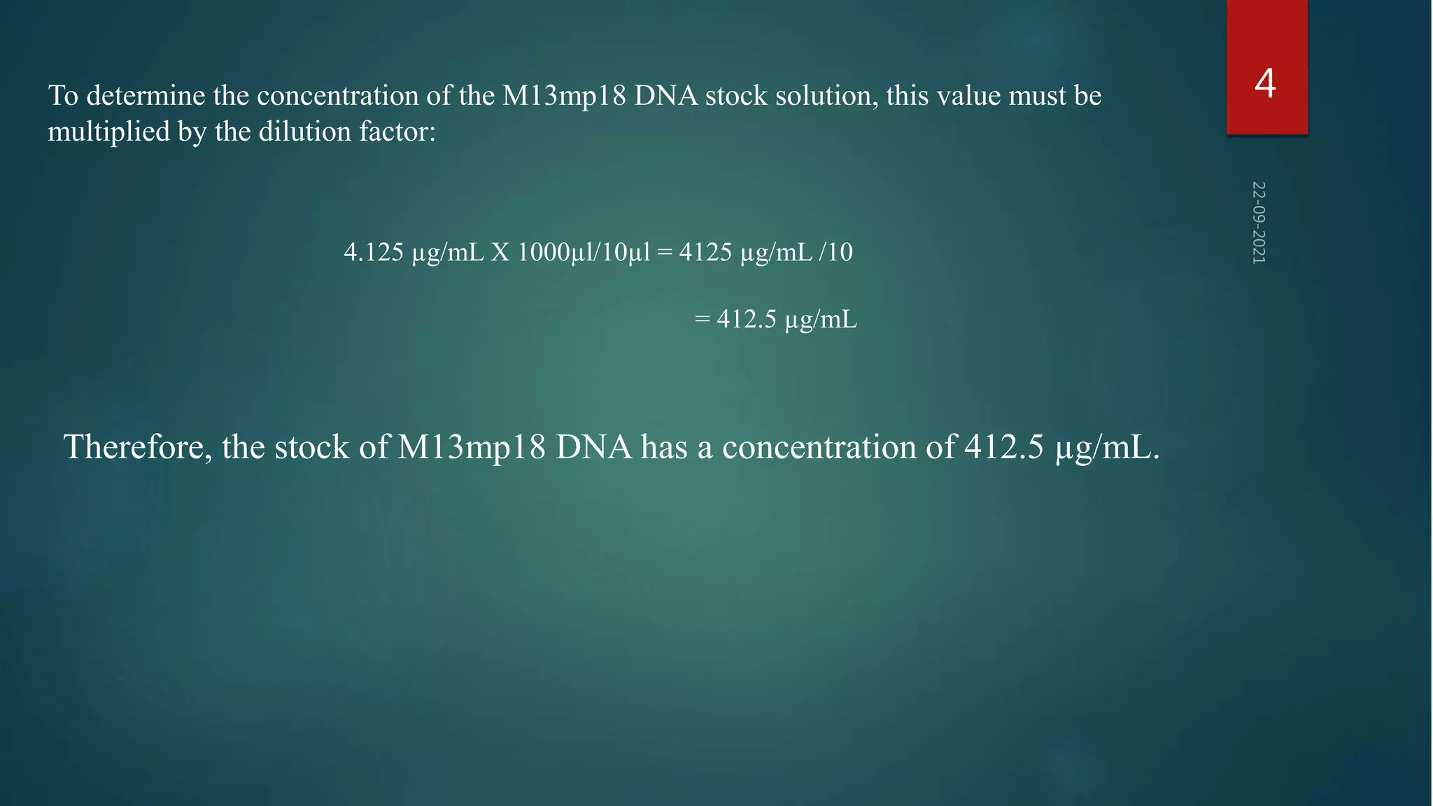 Ssdna calci | PPT
