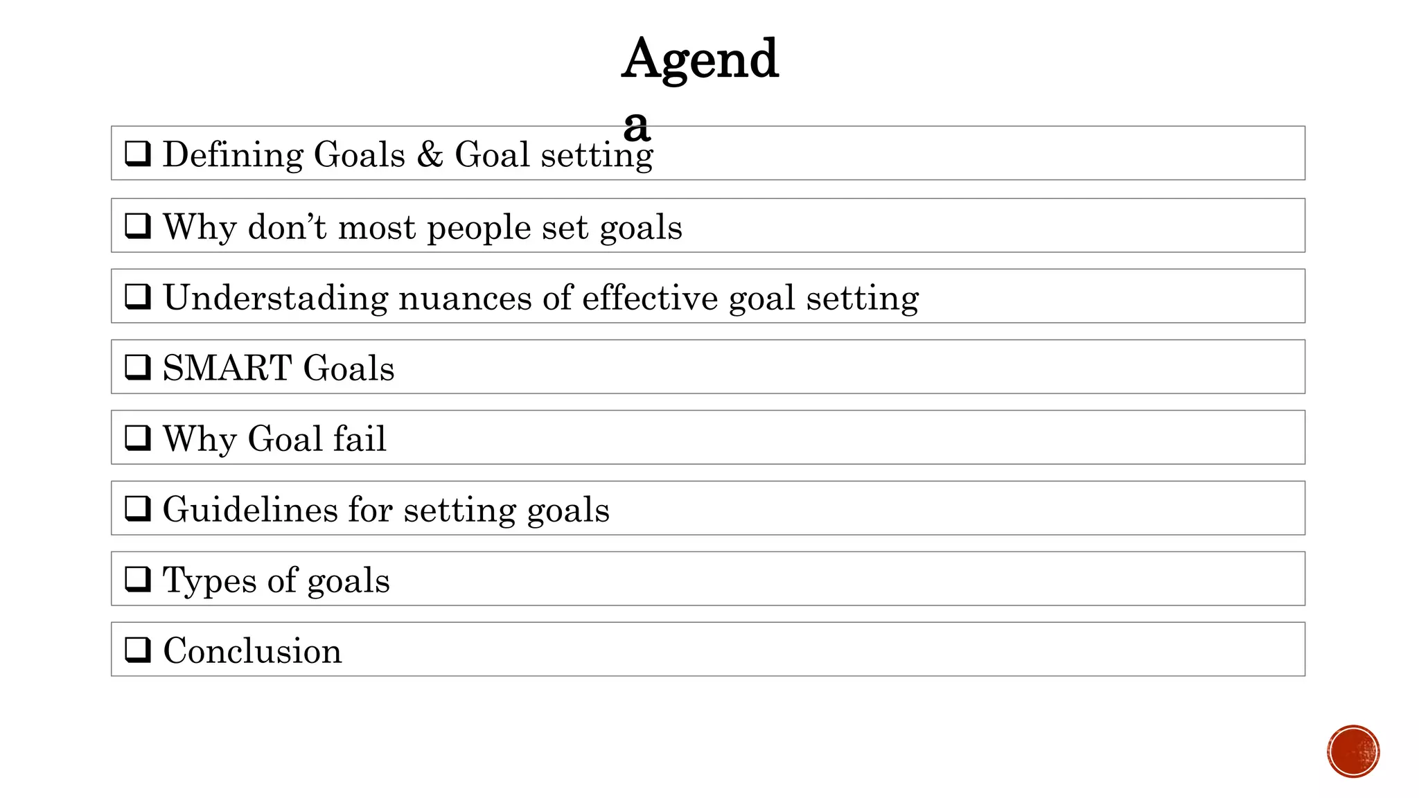 Goal-Settings : How to achieve goals in life | PPTX