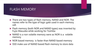 Ssd(solid state drive ) | PPTX | Data Storage and Warehousing | Computing