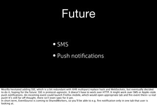 Server-Sent Events (real-time HTTP push for HTML5 browsers) | PDF
