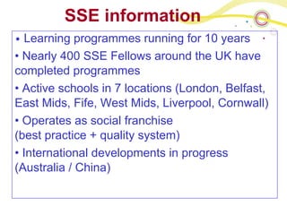 School for Social Entrepreneurs overview | PPT