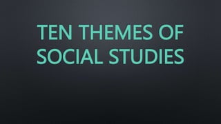 SSE 101N Presentation | PPTX | Geography | Science