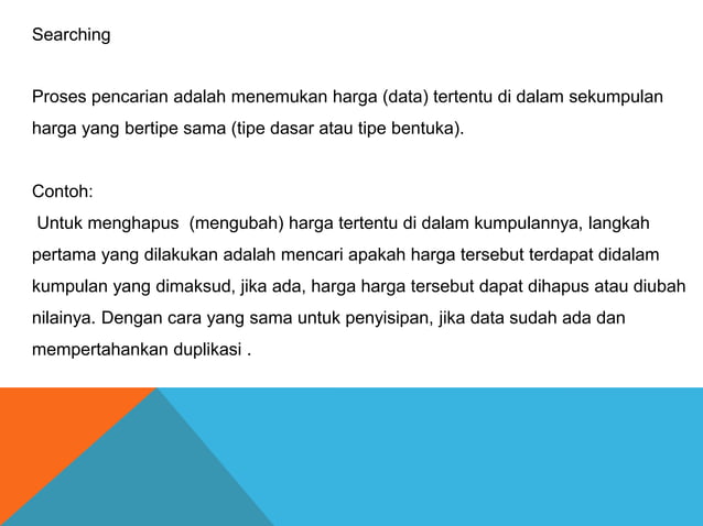 metode seraching pada css dengan menggunakan metode paimonpptx | PPT