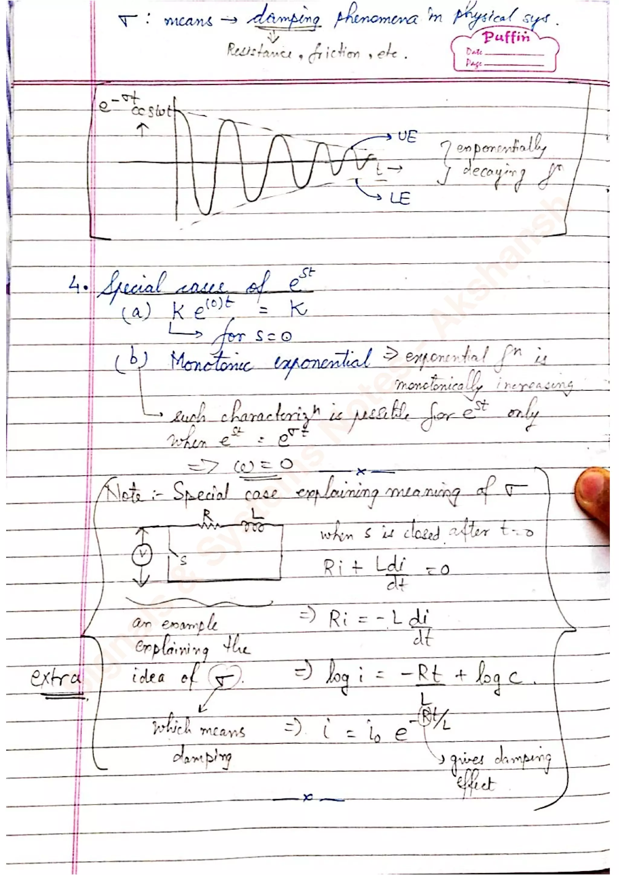 Signals and Systems Notes | PDF