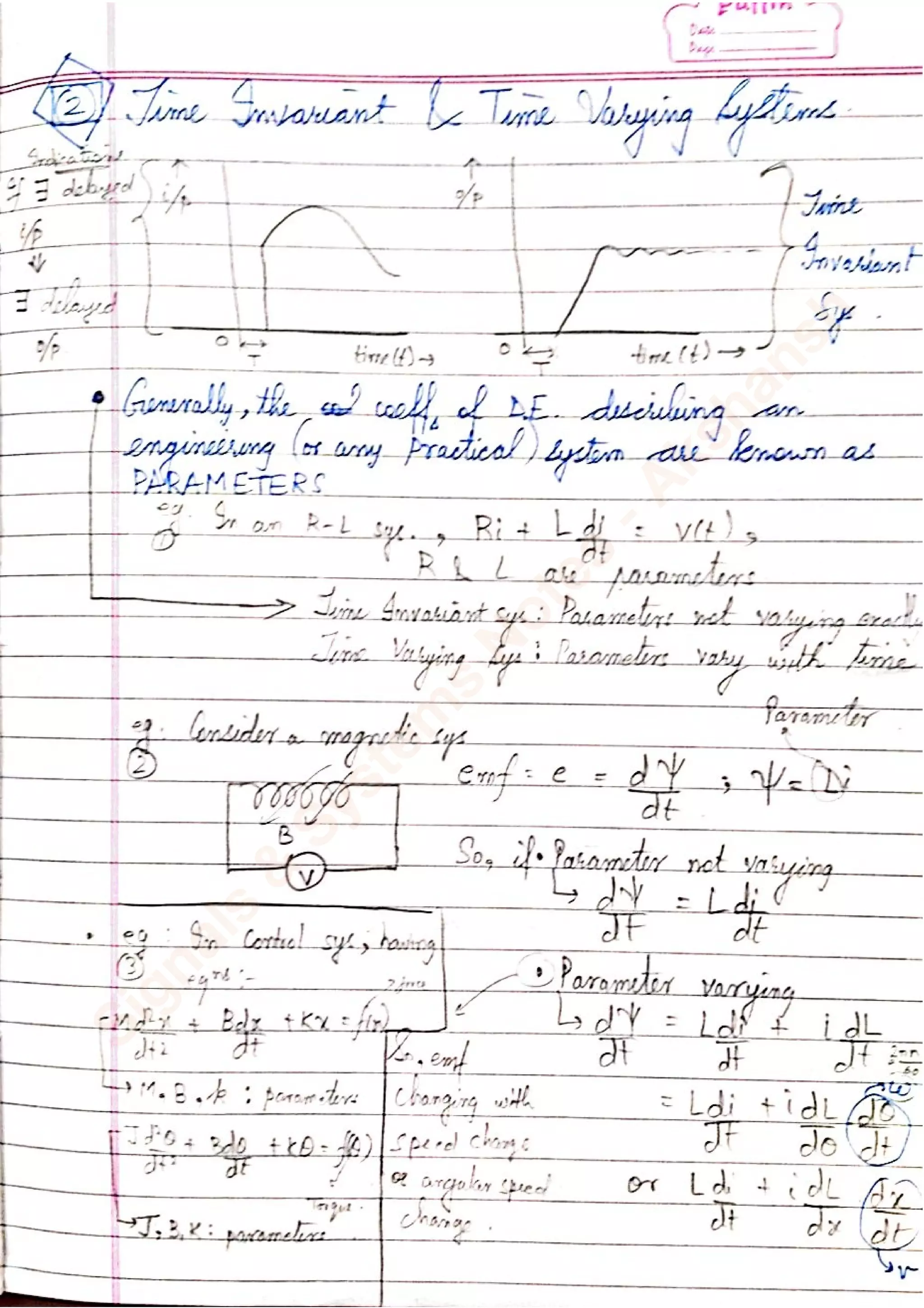 Signals and Systems Notes | PDF