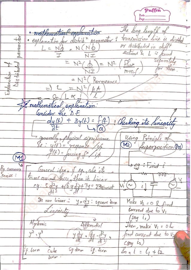 Signals and Systems Notes | PDF
