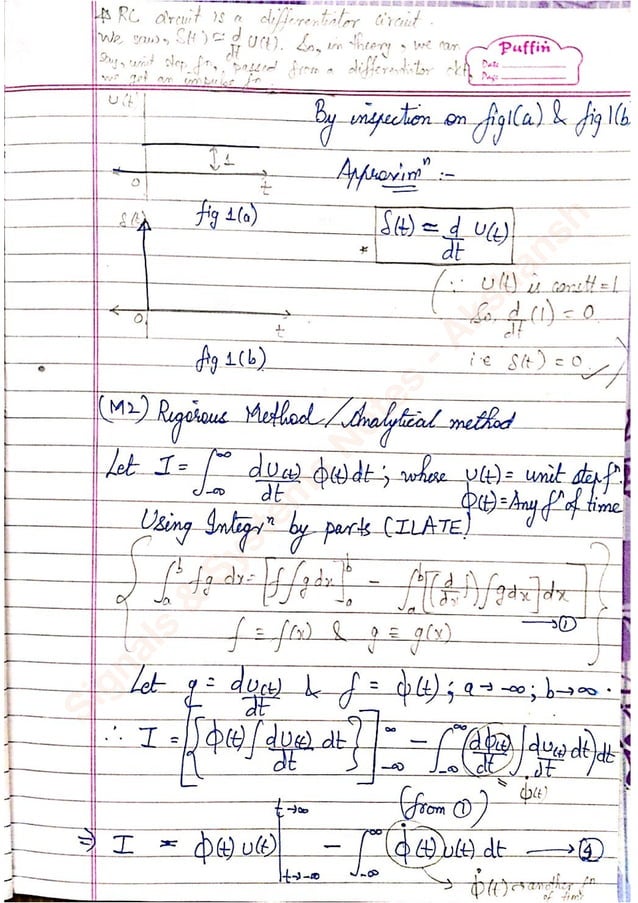Signals and Systems Notes