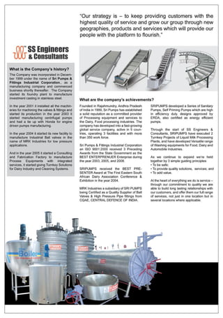 SS Engineers & Consultants | PDF