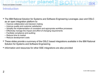 SSE Integrations Overview | PPT