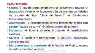 SEMIOLOGIA DEL APARATO RESPIRATORIO | PPTX