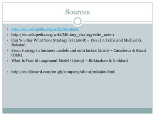 Sse strategy blizzard_henrik_engervall_2011.ppt