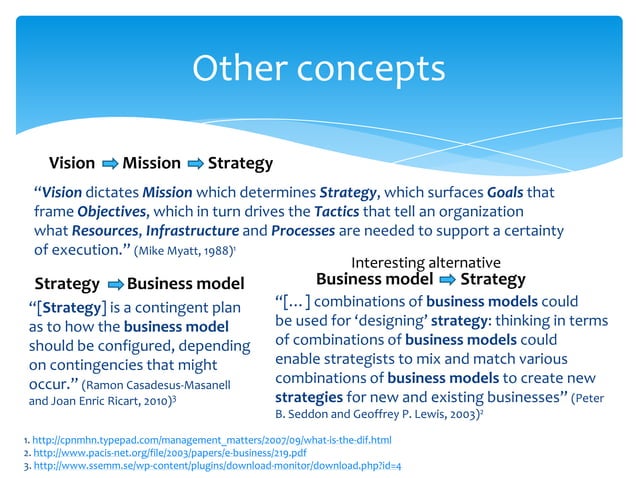 Sse strategy organization_robertborowiec_2011 | PPT