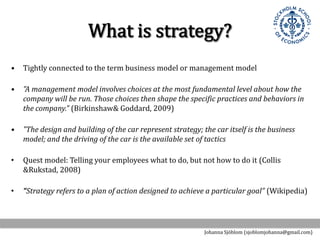 Sse strategy stardoll_2011 | PPTX | Business | Business and Finance