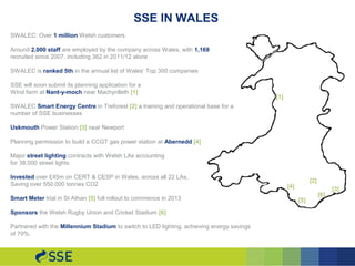 An Introduction to SSE and the new Swales Smart Centre in Treforest ...