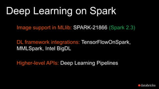 Deep Learning and Streaming in Apache Spark 2.x with Matei Zaharia | PPTX