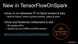 Deep Learning and Streaming in Apache Spark 2.x with Matei Zaharia | PPTX