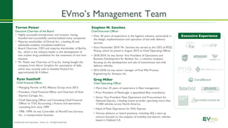Evmo Investor Presentation December 2021 | PPT