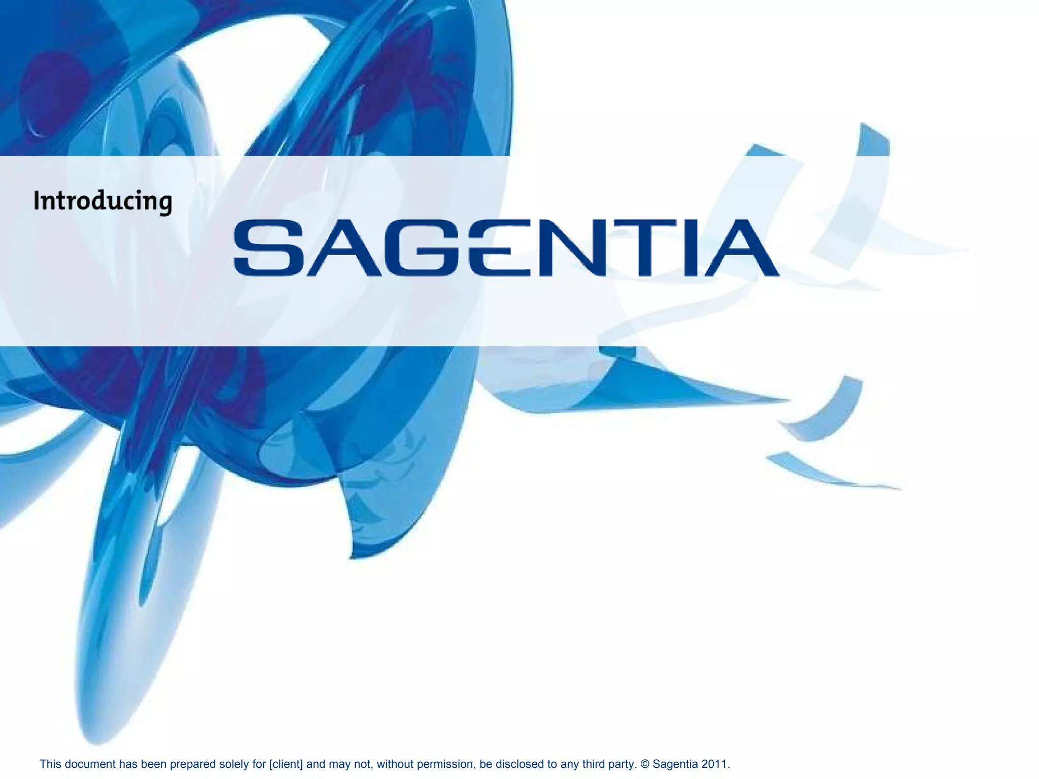 Sagentia Corporate Overview | PPT