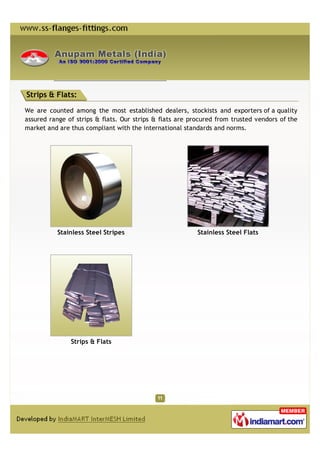 Anupam Metals (India), Mumbai, Forged Flanges | PDF | Commodities | Economy