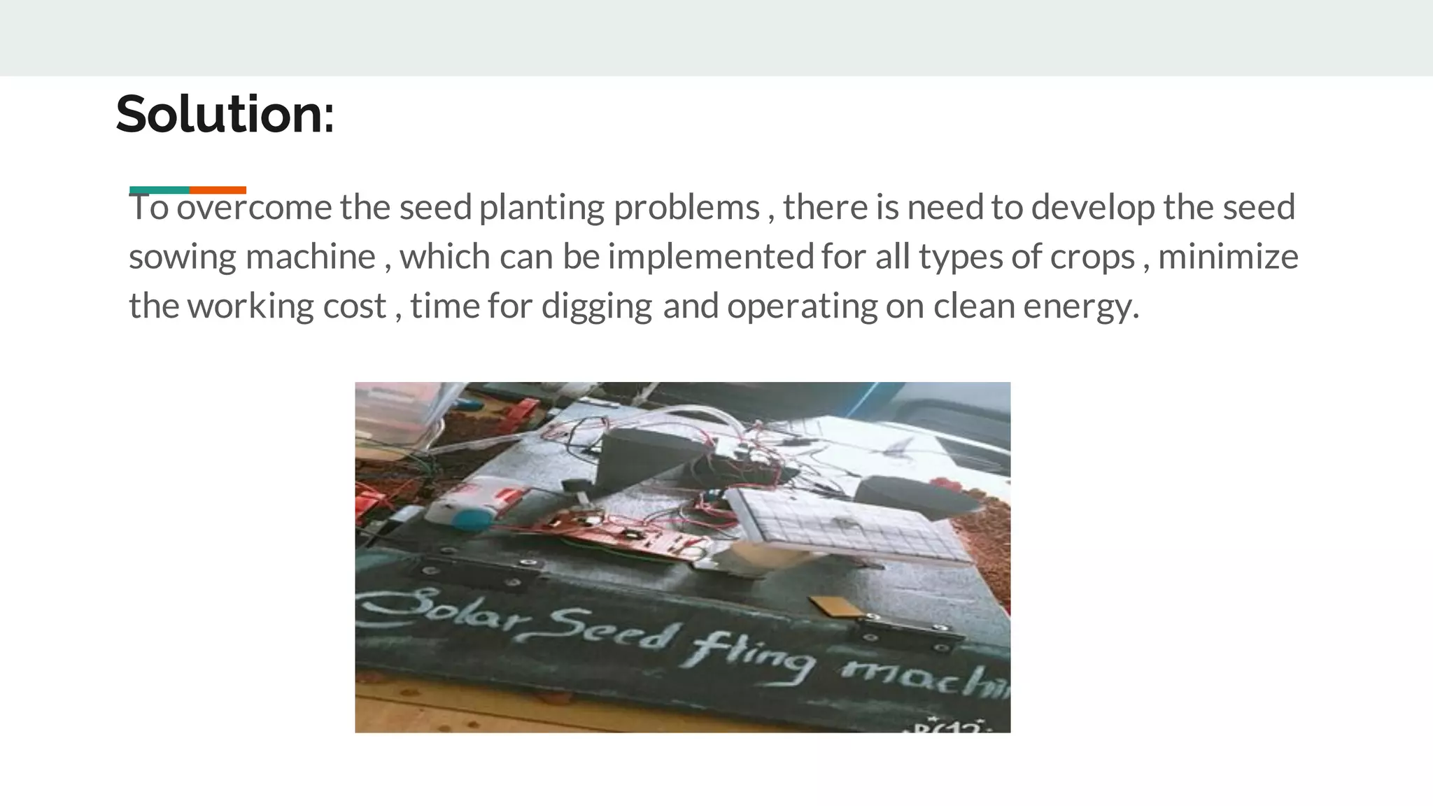 Solar Seed Fling Machine | PDF