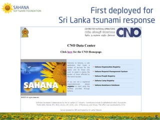 Sahana Software Foundation Overview Brief | PDF