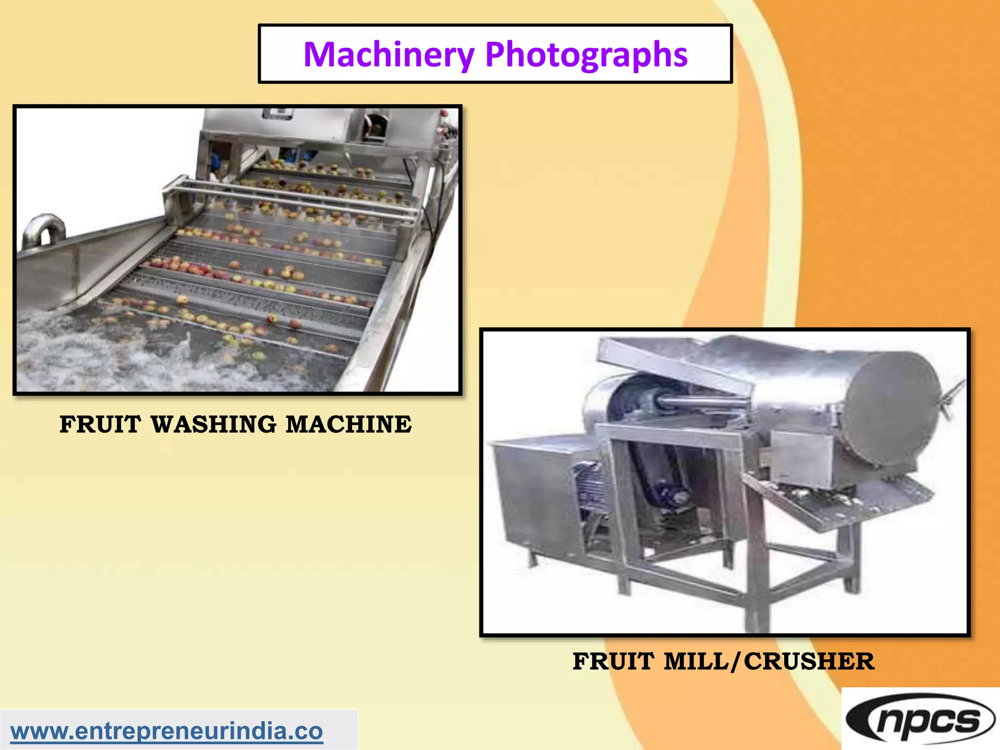 Fruit Processing Industry. Production of Mango & Pomegranate Juice | PPTX