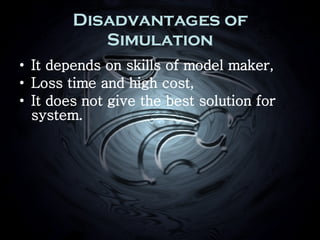 Simulation and Modeling | PPT