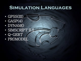 Simulation and Modeling | PPT