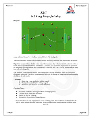 SSG 3v3 | PDF | Rugby Union | Rugby