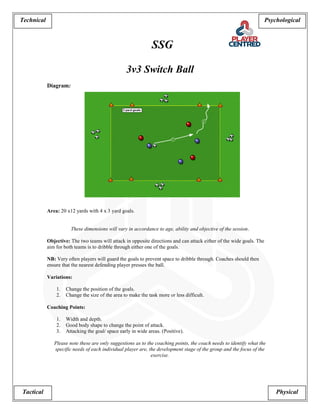 SSG 3v3 | PDF | Rugby Union | Rugby